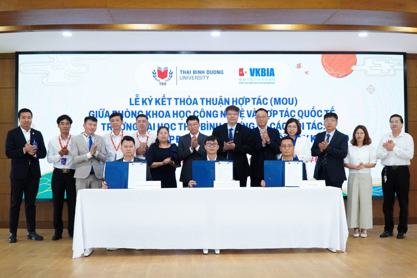 Trường Đại học Thái Bình Dương và VKBIA: Hợp tác phát triển nguồn nhân lực chất lượng cao ...